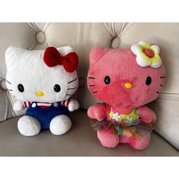 Hello Kitty | Toys | Ty Sanrio Hello Kitty 6 Plush Stuffed Animals Set ...